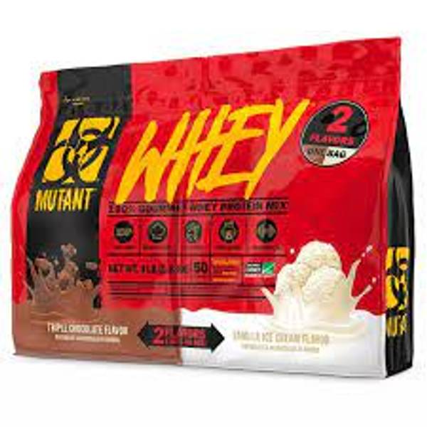 Mutant - Whey 2 Flavors, 1800g Triple Chocolate & Chocolate Fudg